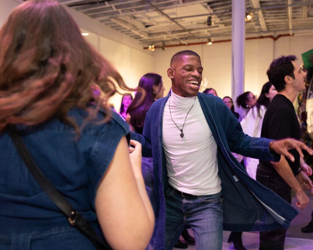 A Denim Disco to Support Worthlessstudios Sculpture Residency