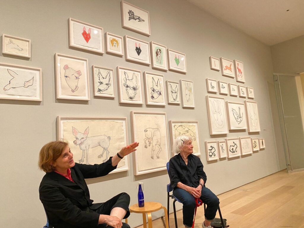 Joan Jonas, Drawing in the Sand